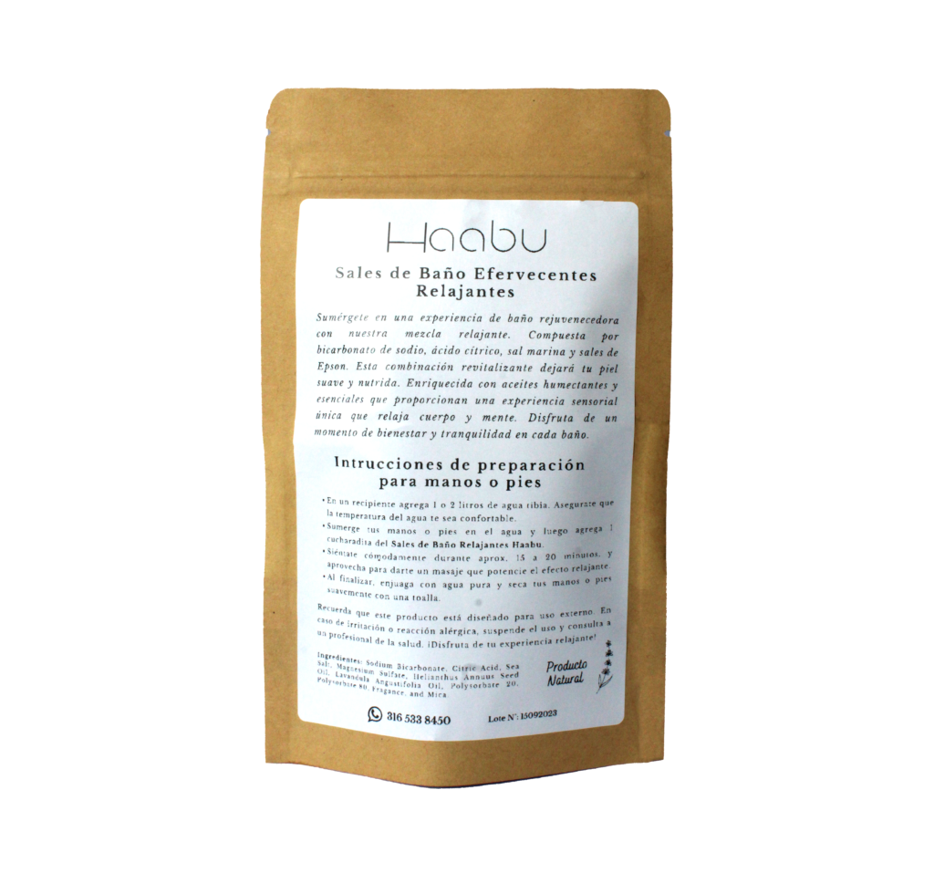Sales de baño efervescentes de Eucalipto - Haabu